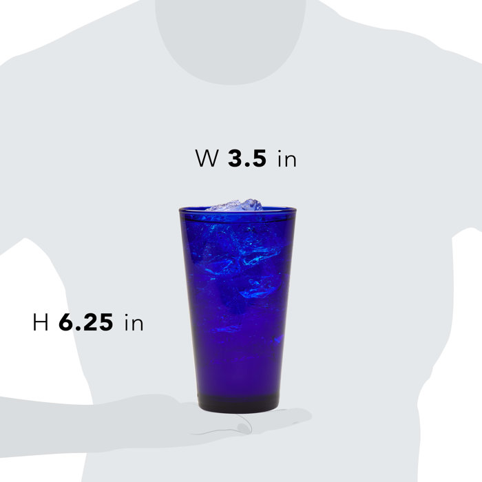 Libbey Cobalt Flare Tumbler Glasses & Reviews | Wayfair